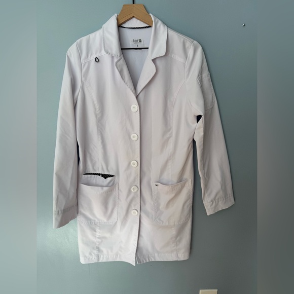 koi | Jackets & Coats | Koi Womens White Lab Coat | Poshmark